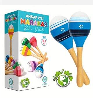 Ahşap Marakas 2`li - - Fiyat & Satın Al - Kitapsepeti