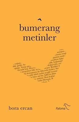 Bumerang Metinler - Bora Ercan - Fiyat & Satın Al - Kitapsepeti
