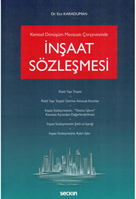 İnşaat Sözleşmesi - Ece Karaduman - Fiyat & Satın Al - Kitapsepeti