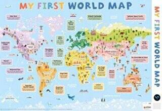 My First World Map - - Fiyat & Satın Al - Kitapsepeti