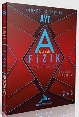 Paraf AYT İşlemsiz Fizik Soru Kütüphanesi - Kolektif - Fiyat & Satın Al ...