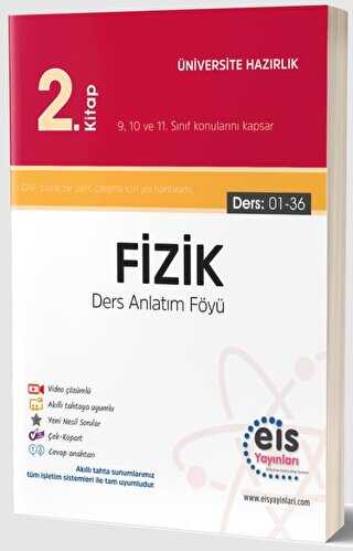 Eis Yayınları YKS - DAF - Fizik - 2. Kitap - Kolektif - Fiyat & Satın Al - Kitapsepeti